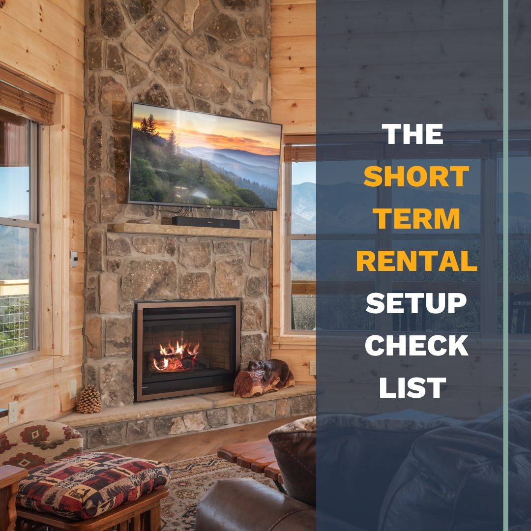 The STR Set Up Checklist: FREE Cabin Set Up Guide